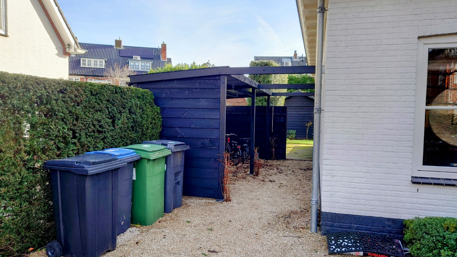 Fietsen overkapping in Heemstede - MYWOOD