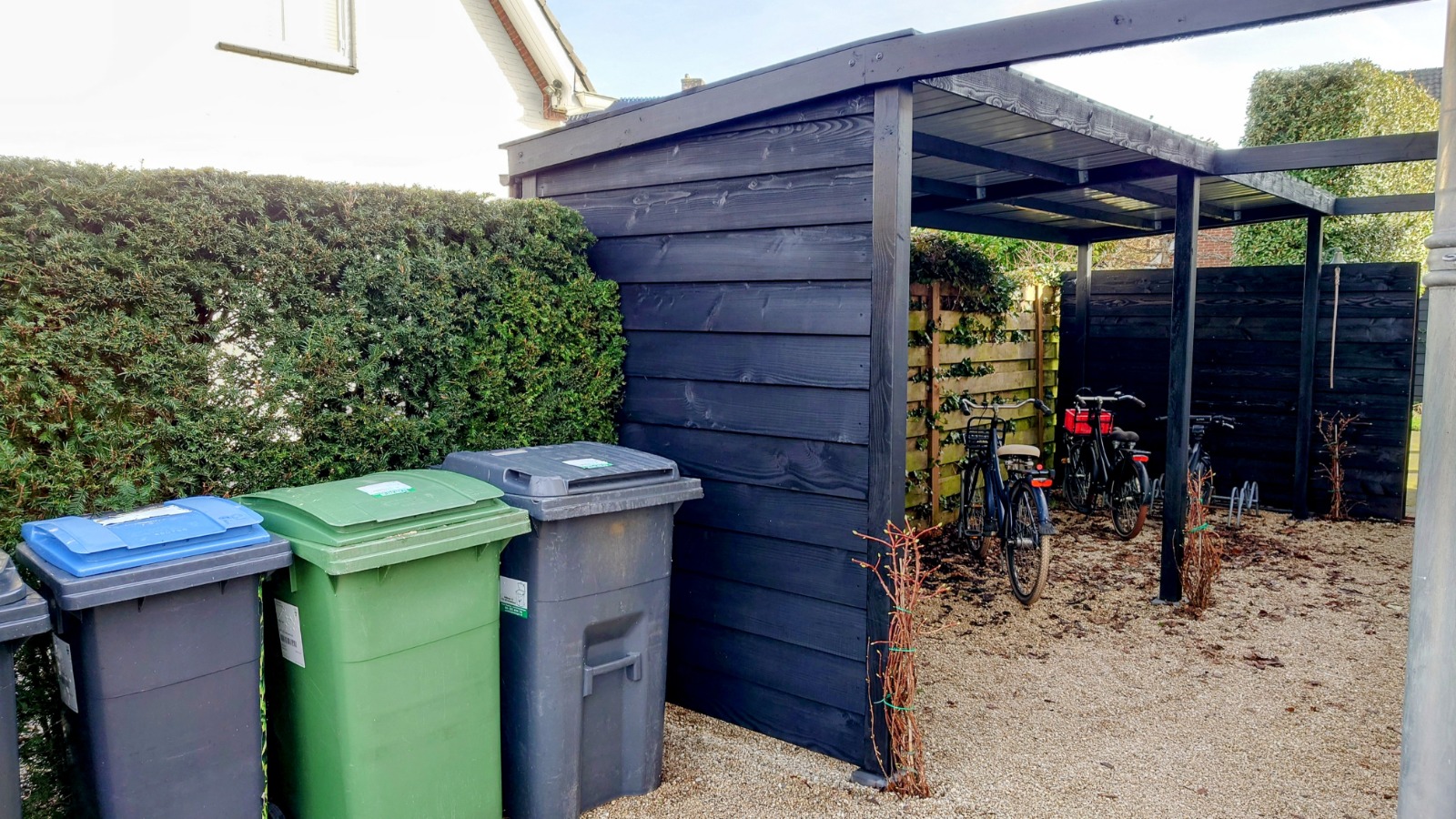 Fietsen overkapping in Heemstede - MYWOOD