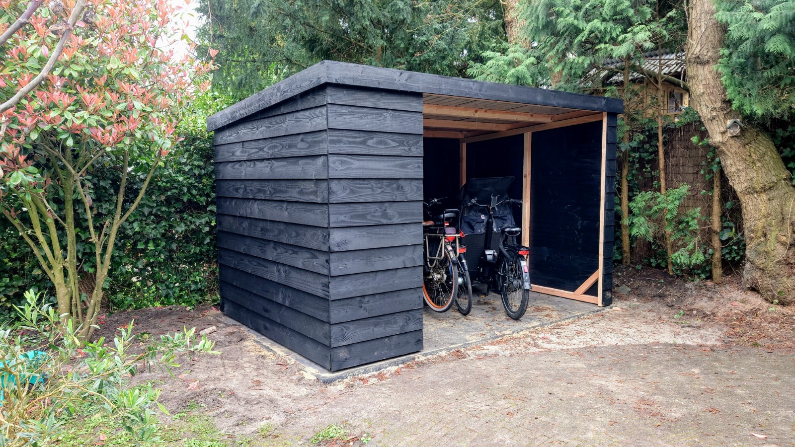 Grote fietsenschuur in Aerdenhout - MYWOOD